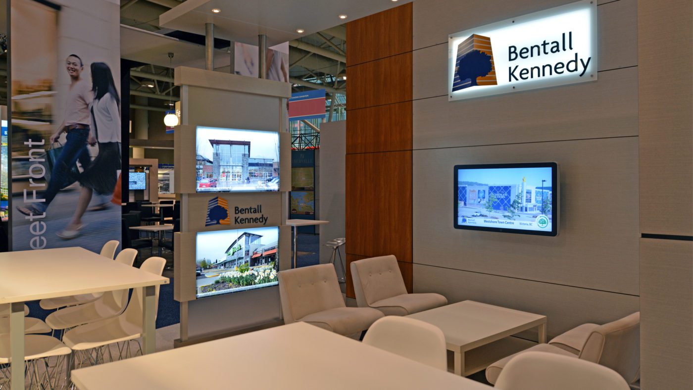 Bentall Kennedy – Maverick Exhibits – Custom Trade Show Exhibit Design