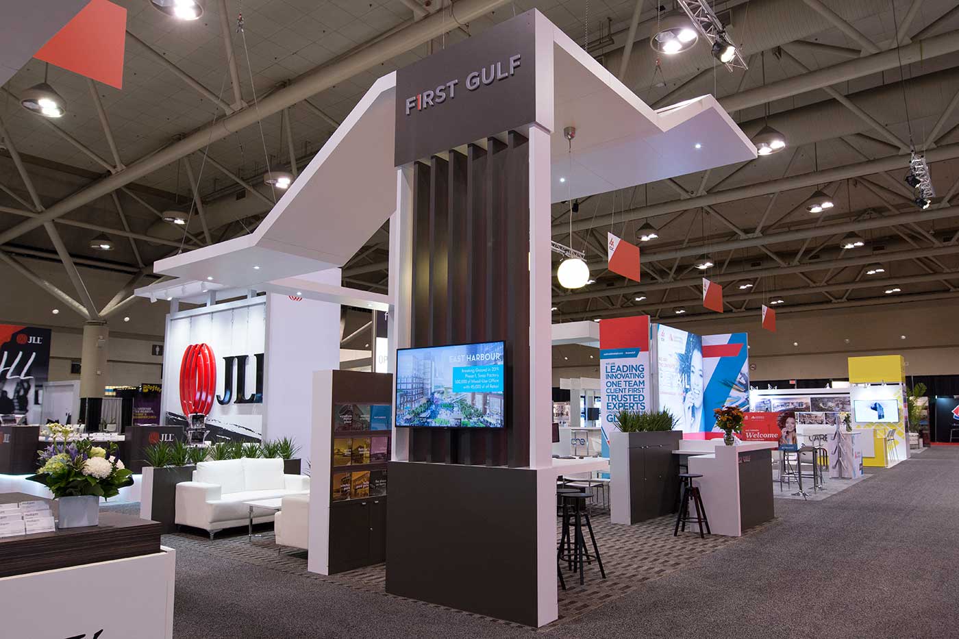 First Gulf – Maverick Exhibits – Custom Trade Show Exhibit Design
