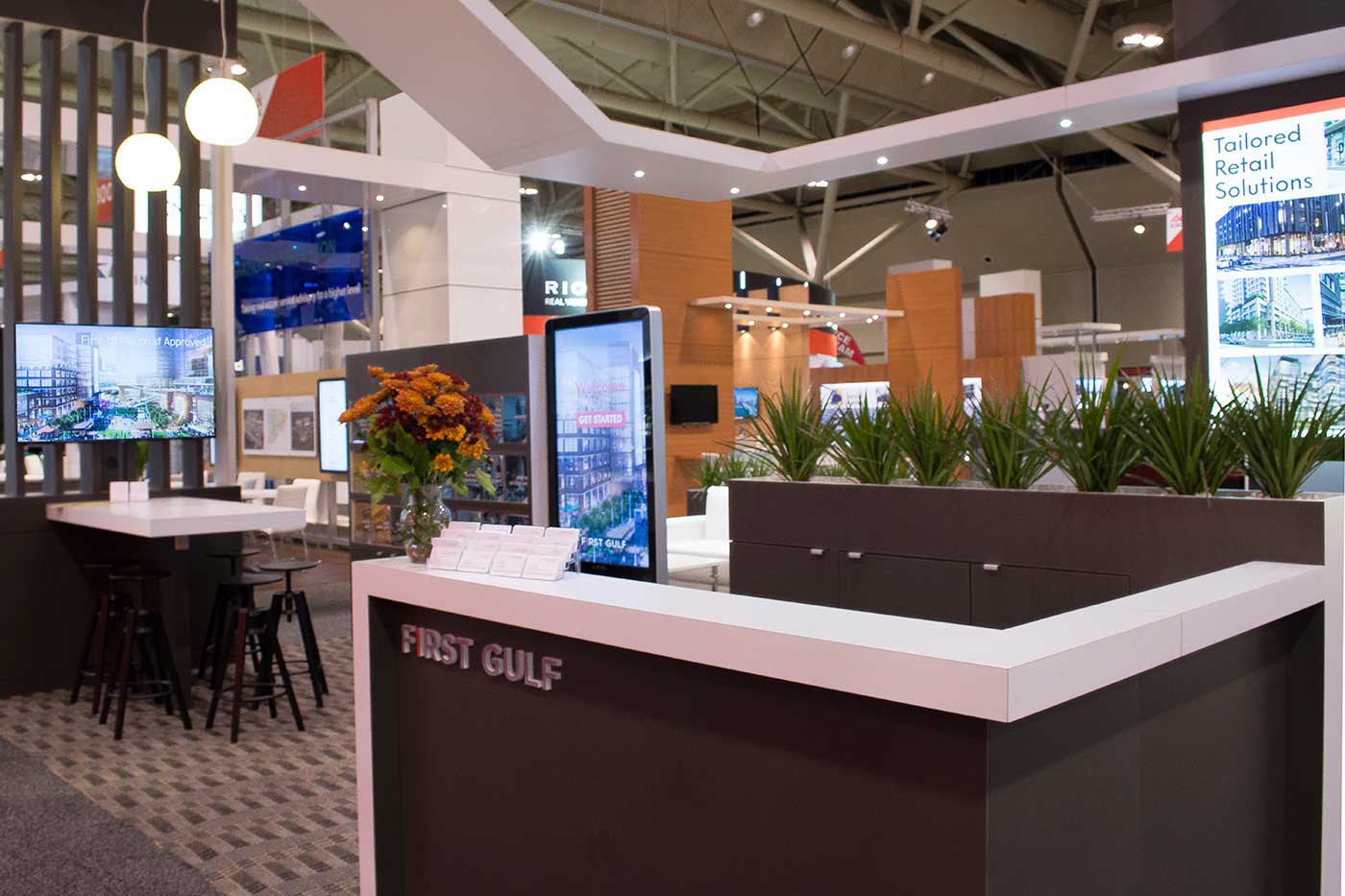 First Gulf – Maverick Exhibits – Custom Trade Show Exhibit Design